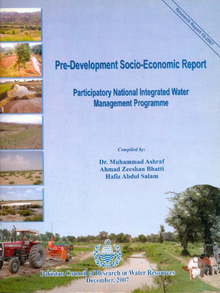 Pre Development Socio-Economic Report Participatory National Integrated ...