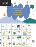Dífonos Consonánticos para Imprimir | PDF