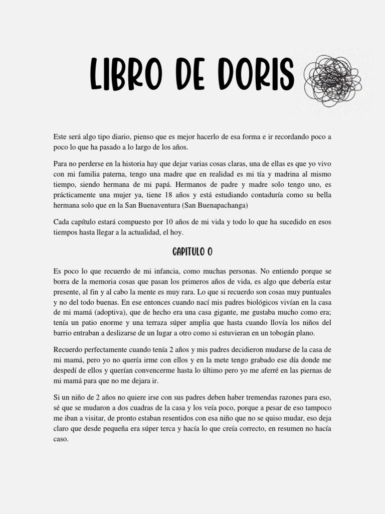 Libro de Doris | PDF