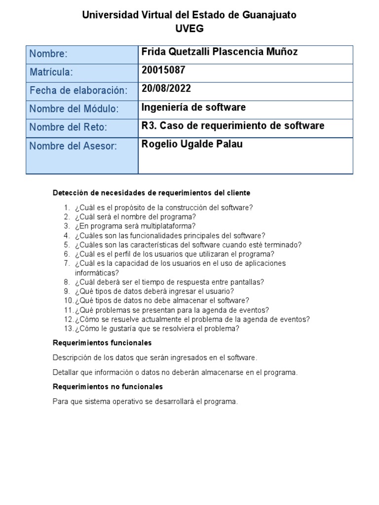 Plscencia Frida R3 U1 | PDF | Software | Programa de computadora