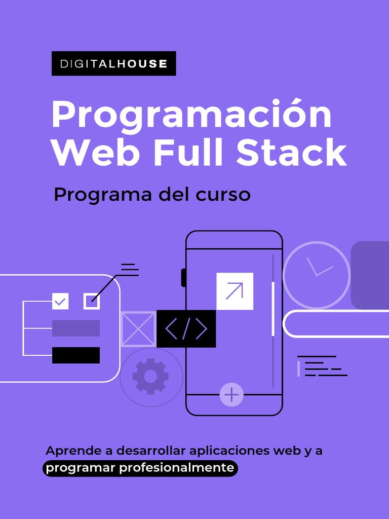 Web Full Stack-PROGRAMA PDF | PDF | Red mundial | Internet y web