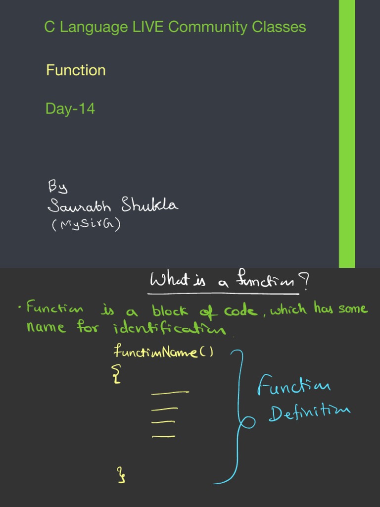 Functions Pdf Parameter Computer Programming Programming Paradigms
