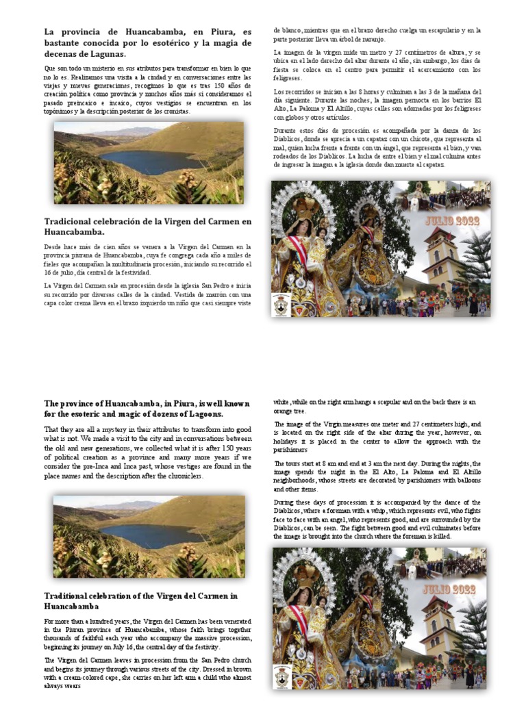 La Provincia de Huancabamba | PDF