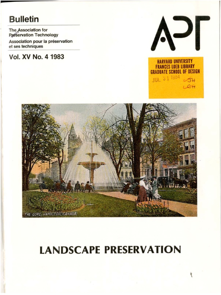 Hough 1983 The Urban Landscape 9-14 | PDF