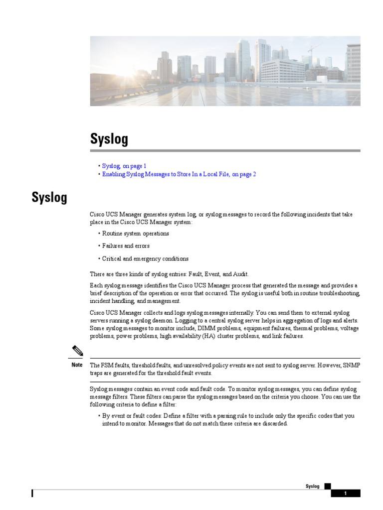 B UCSM CLI System Monitoring Guide 3 2 Chapter 010 | PDF | Command Line ...
