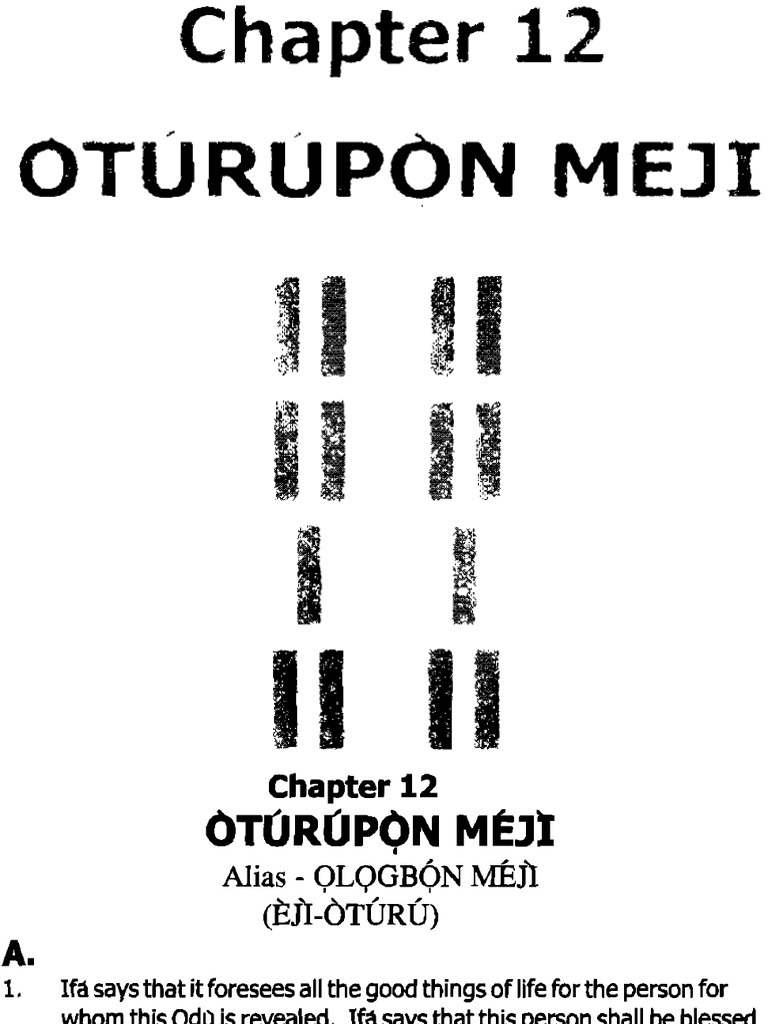 Popoola - 12 Oturupon | PDF