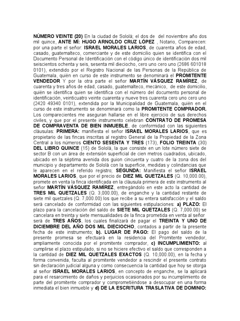 Escritura 2 | PDF | Guatemala