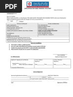 Central Bank RTGS/NEFT Transfer Form | PDF | Financial Technology ...