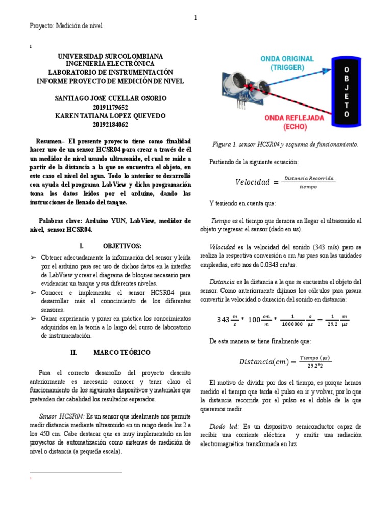 Sensor Nivel | PDF | Diodo emisor de luz | Arduino