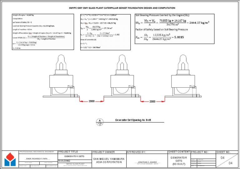Drawing With Foundation Computation | PDF