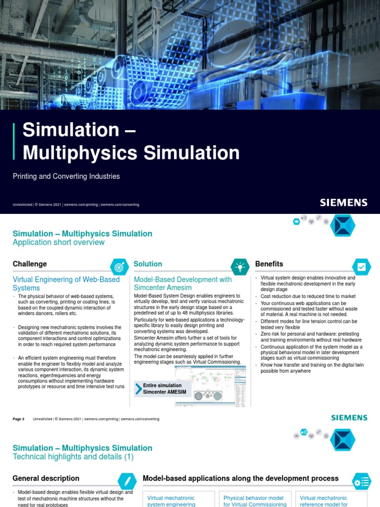 Simulation - Multiphysics Simulation | PDF | Simulation | Computer Simulation
