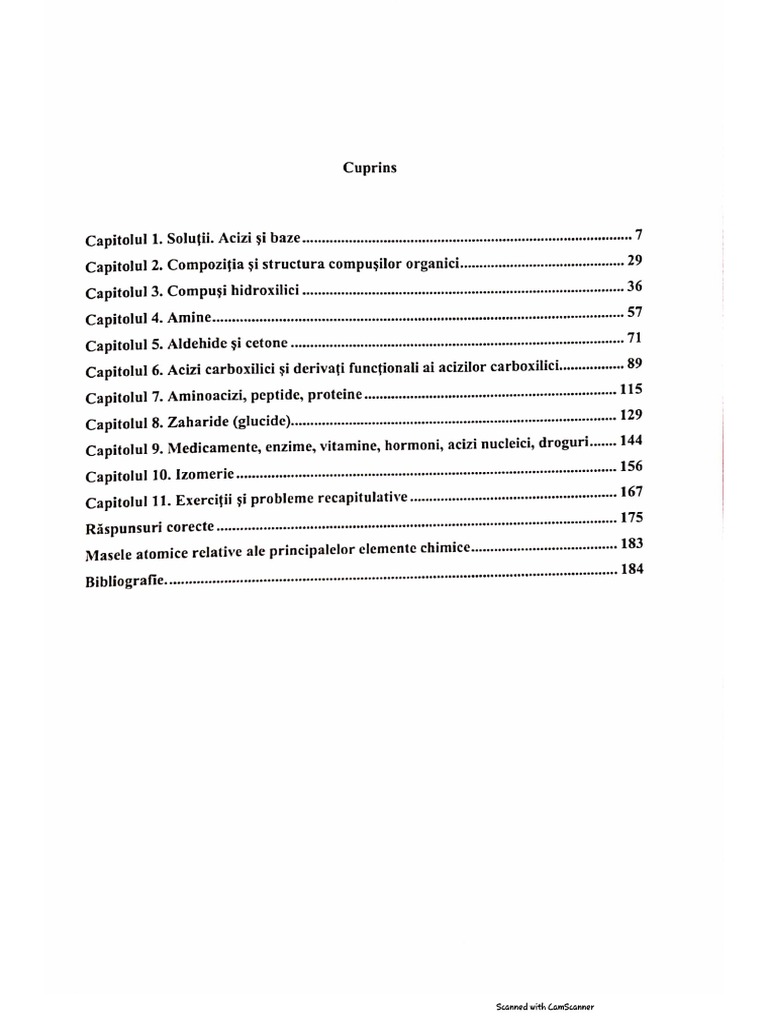 Culegere 2022 CHIMIE ORGANICĂ UMF Cluj-Napoca | PDF
