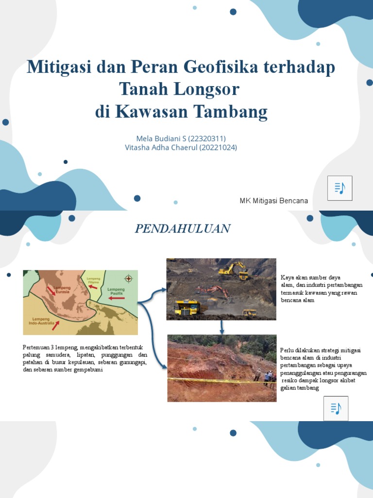 Mitigasi Bencana Tanah Longsor | PDF