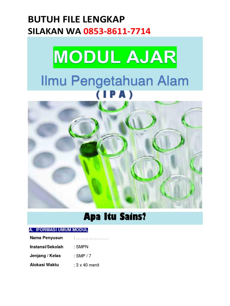 Ikm Ipa KLS 7 | PDF