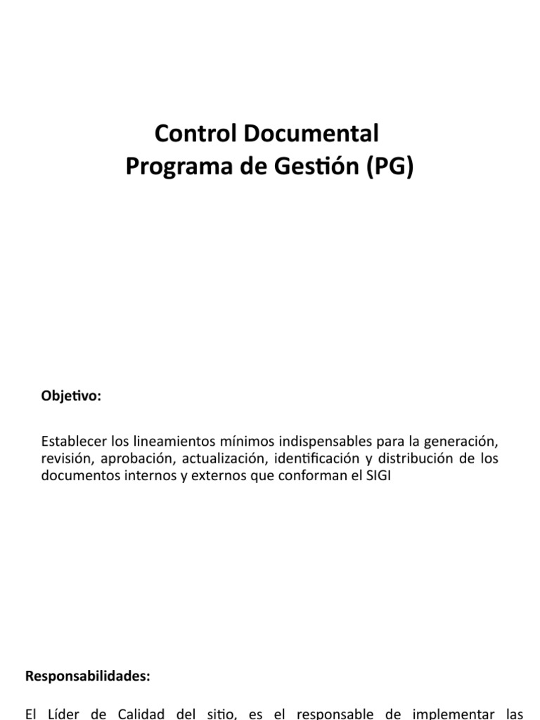 Control Documental | PDF | Informática