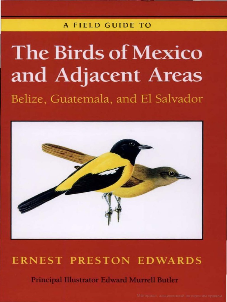 Birds of Mexico: A Field Guide | PDF | Dinosaurs Of North America ...