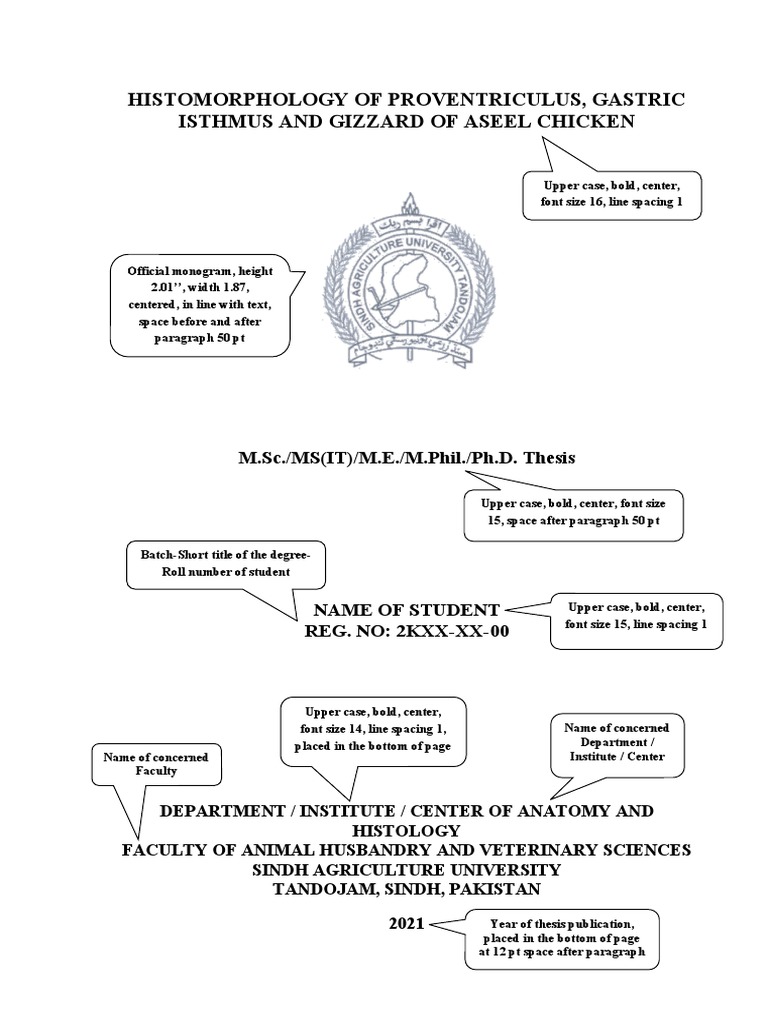 Histomorphology of the Proventriculus, Gastric Isthmus and Gizzard in ...