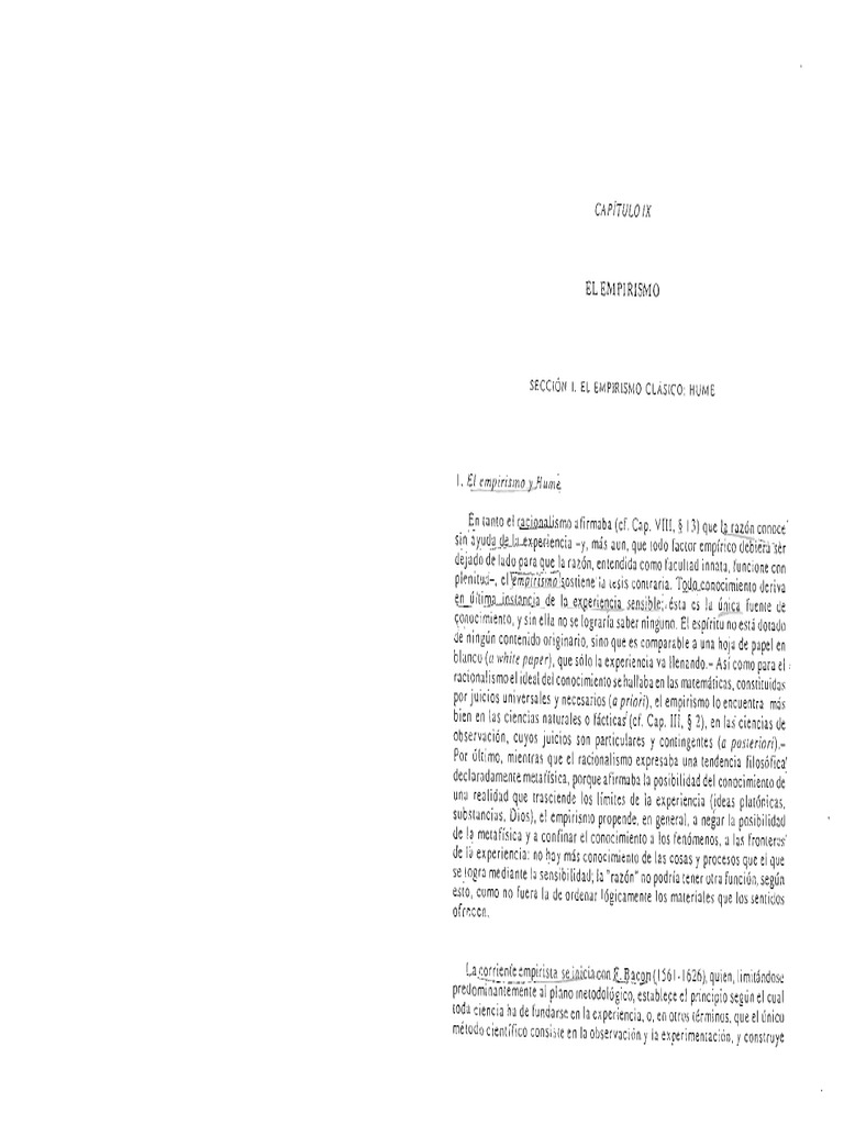 CARPIO, A. Principios de Filosofia. Capitulo IX. | PDF