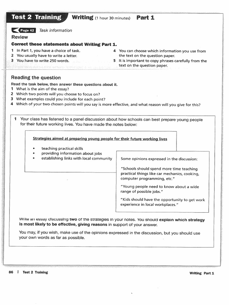 CAE Essay Tasks | PDF