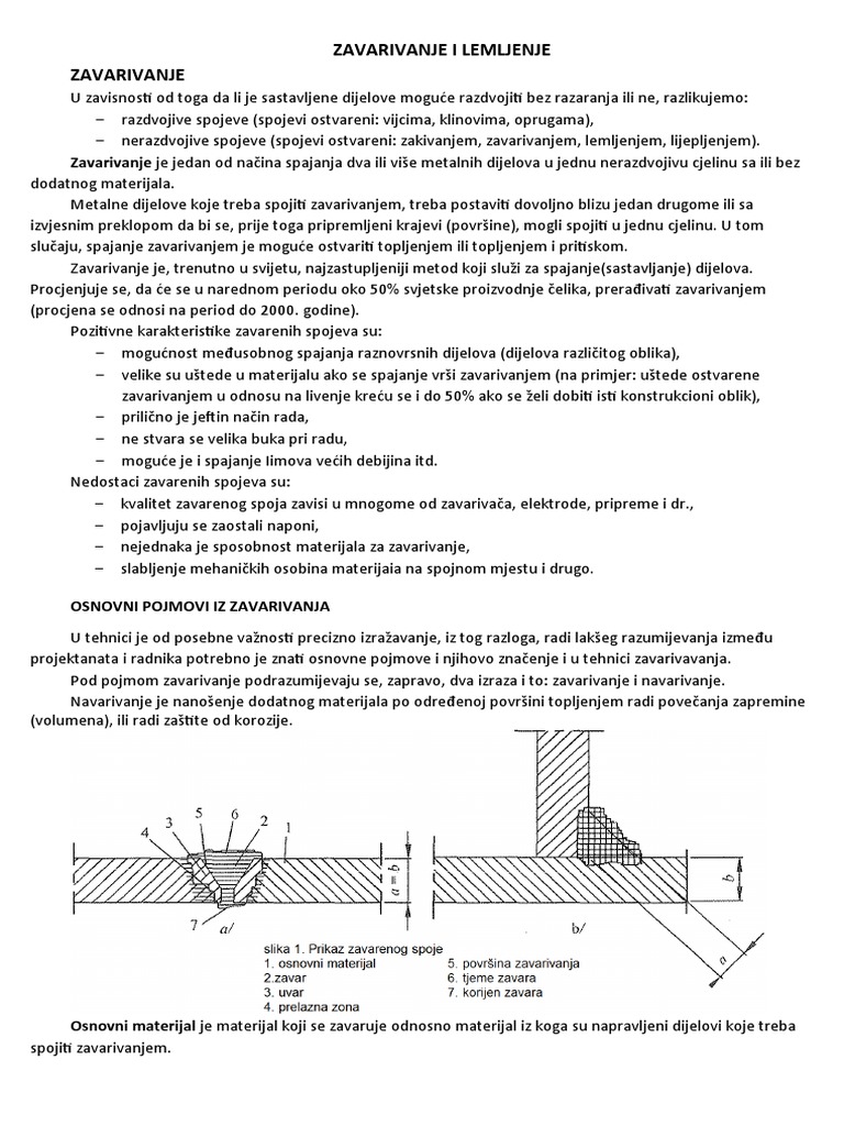 Zavarivanje I Lemljenje | PDF