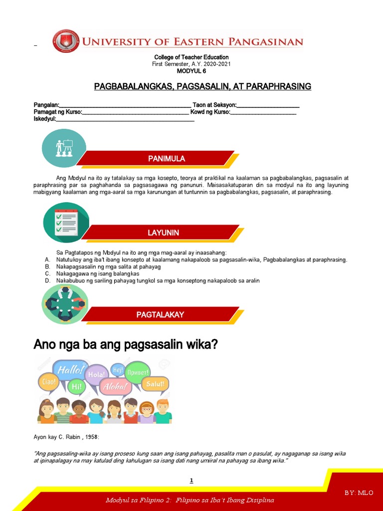 Fildis Midterm Modyul | PDF