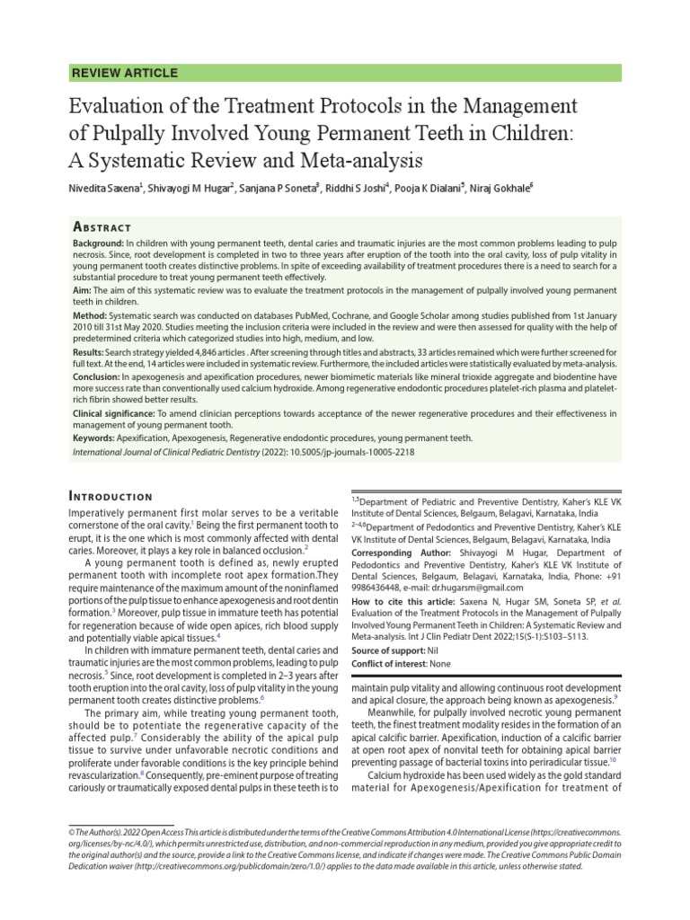 Ijcpd-15-S103 Metanalysis | PDF | Coagulation | Systematic Review