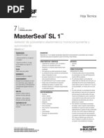 BASF MasterSeal NP 1 Ficha Técnica | PDF