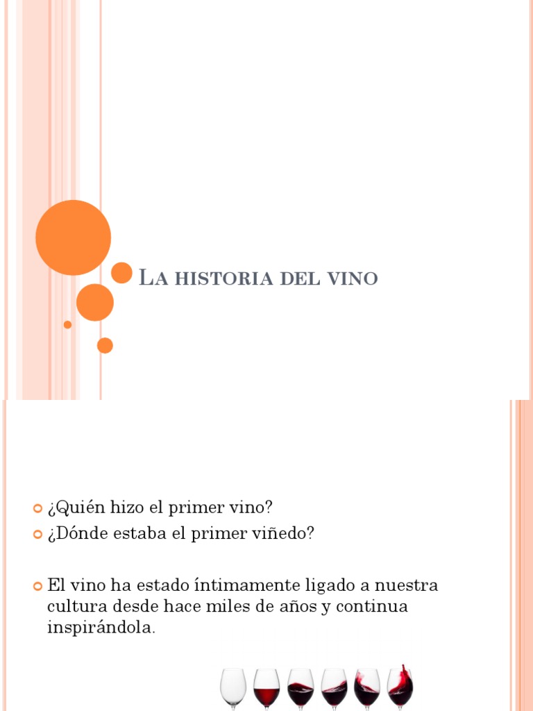 La Historia Del Vino | PDF | Vino | Vitis