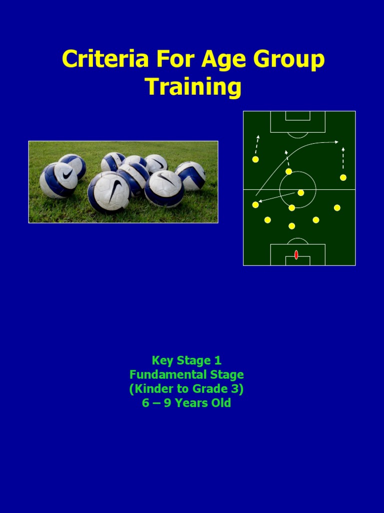2nd Presentation Criteria For Age Group Training | PDF | Adolescence ...