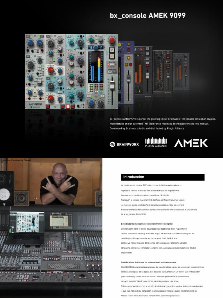 Manual BX - Console AMEK 9099 Manual Copia-2 | PDF | Filtro electronico ...
