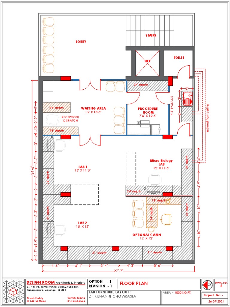 Laboratory - Chowrasta at DR - Kishan 27-07-2021 | PDF | Buildings And ...