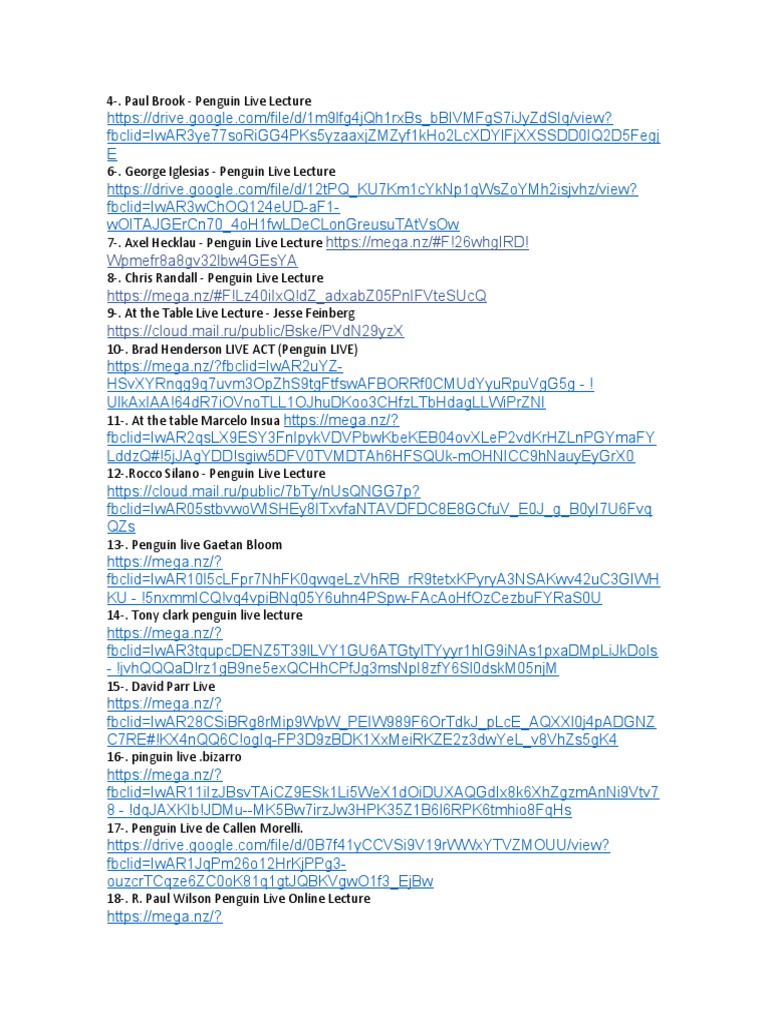 Penguin Live Lecture Series Overview | PDF