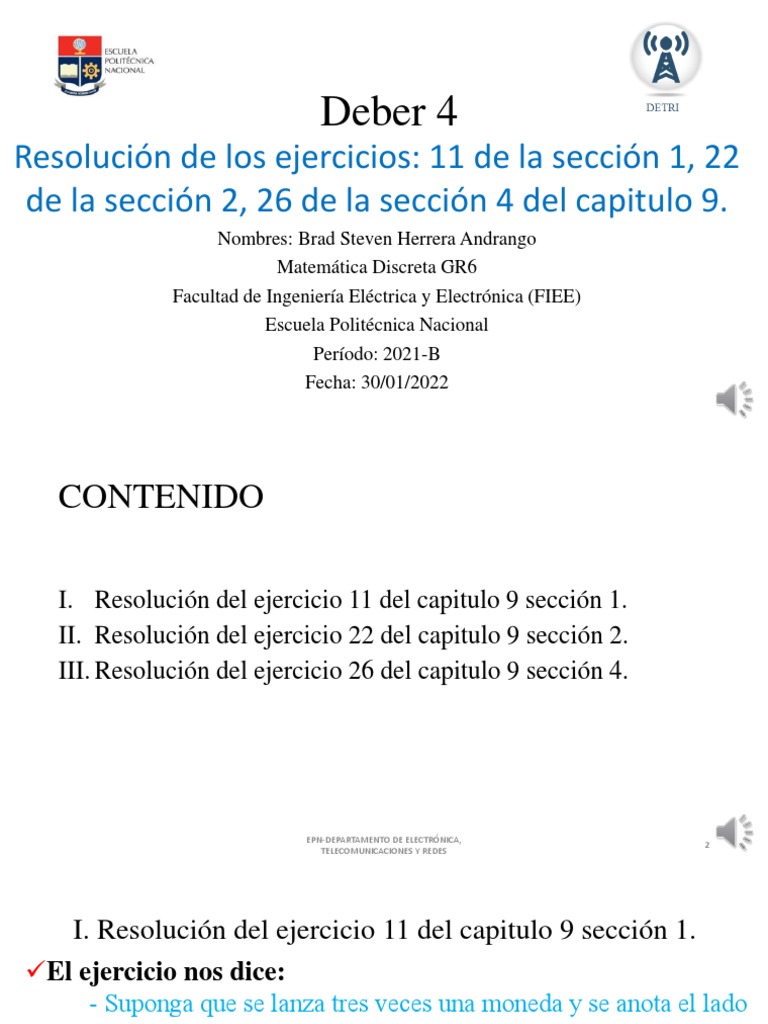 Deber 4 | PDF | Electrónica | Matemáticas