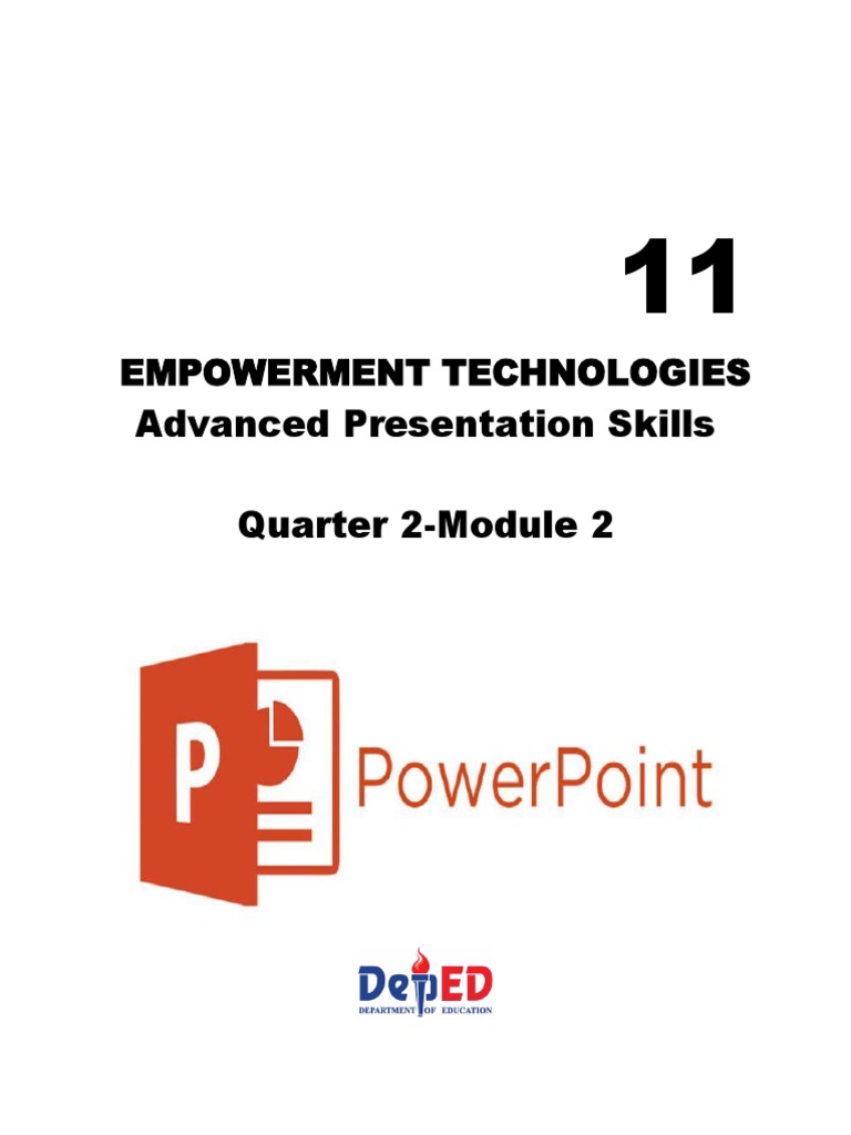 Empowerment Technologies Quarter 2 Module 2 | PDF | Hyperlink | Microsoft Excel
