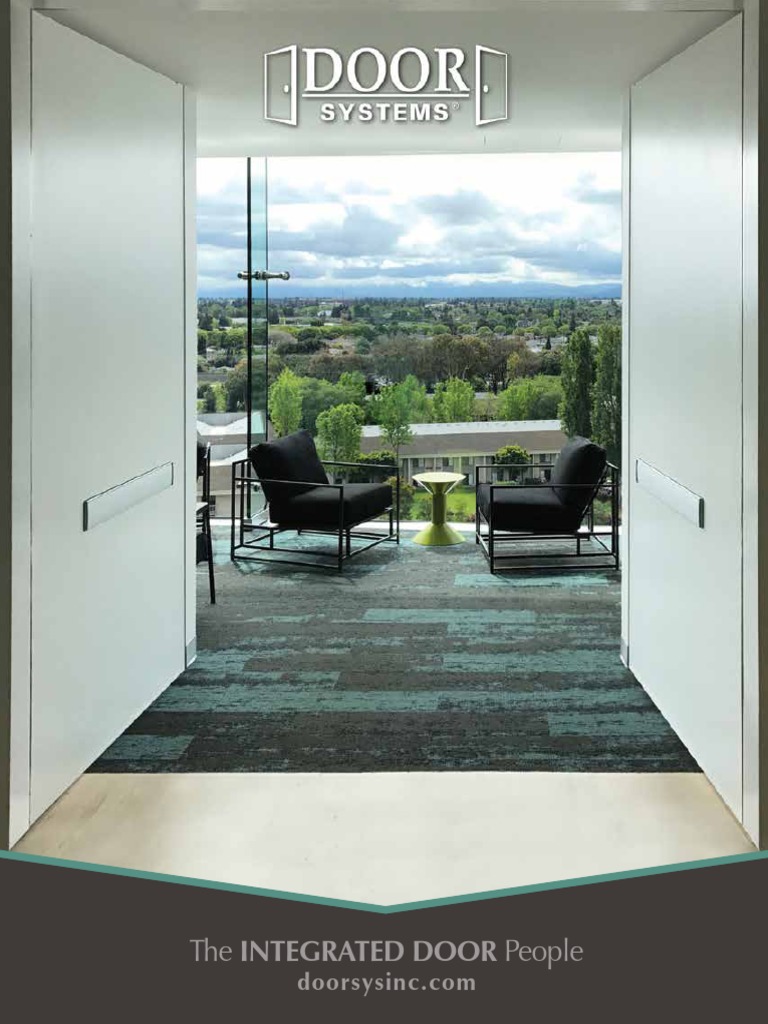 Syntegra Door Systems Brochure | PDF | Door | Elevator