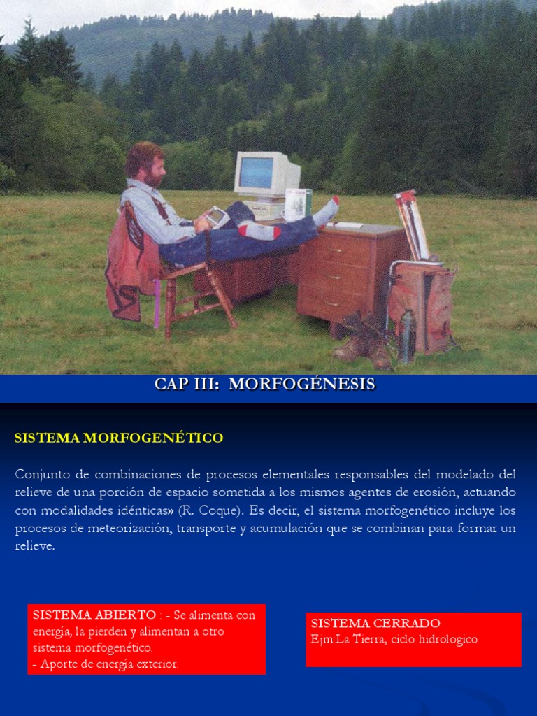 CAP III... Morfogénesis - 2016-I | PDF | Suelo | Meteorización