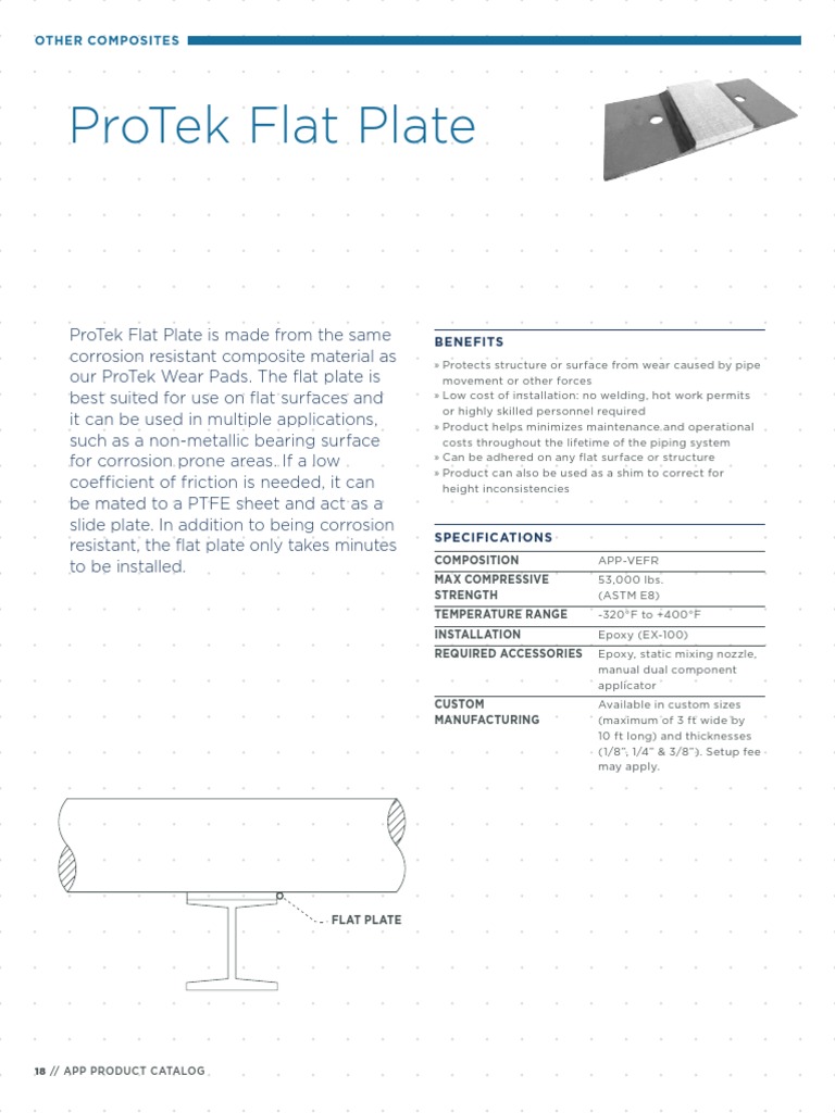 Protek Flat Plate | PDF | Corrosion | Pipe (Fluid Conveyance)