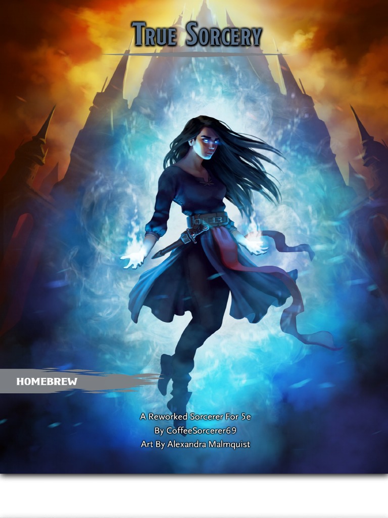True Sorcery - A Reworked Sorcerer For 5e - GM Binder | PDF | D20 ...