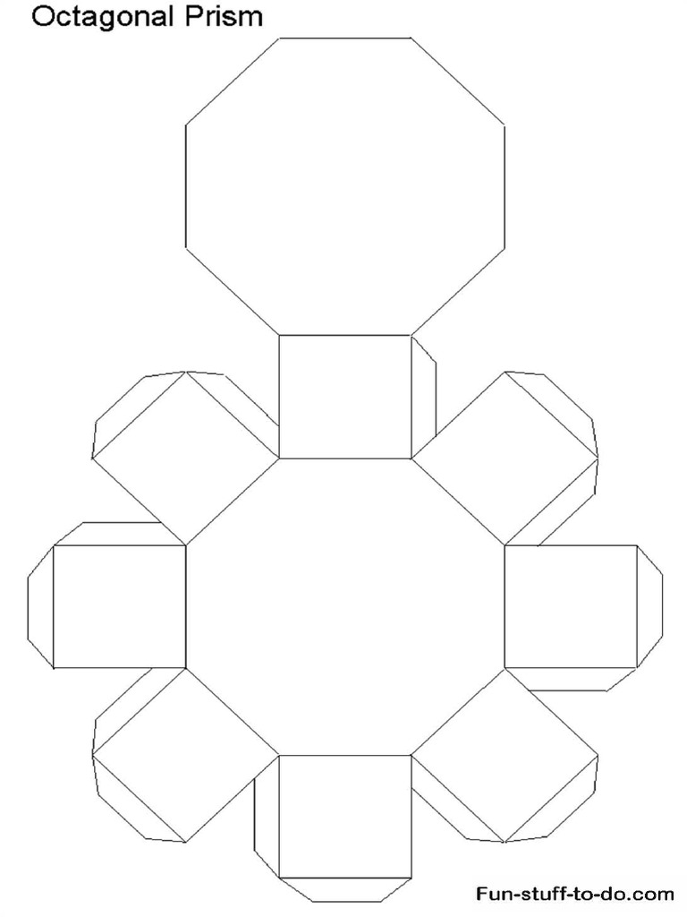 Ocatagonal Prism Shape | PDF