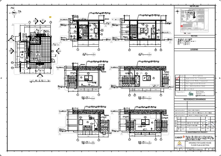CL-MB (3) - 260-CV-DWG-0010 - 01 DWG For Guard House Floor Plan ...