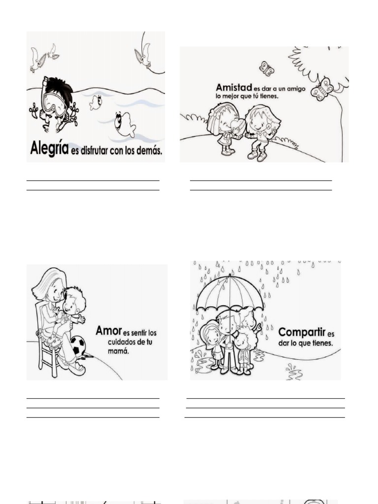 CUADERNILLO DE VALORES | PDF