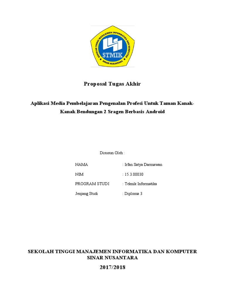 Proposal TA Fix | PDF