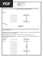 Pops Plan Summary FOR CY 2022-2024 BARANGAY | PDF