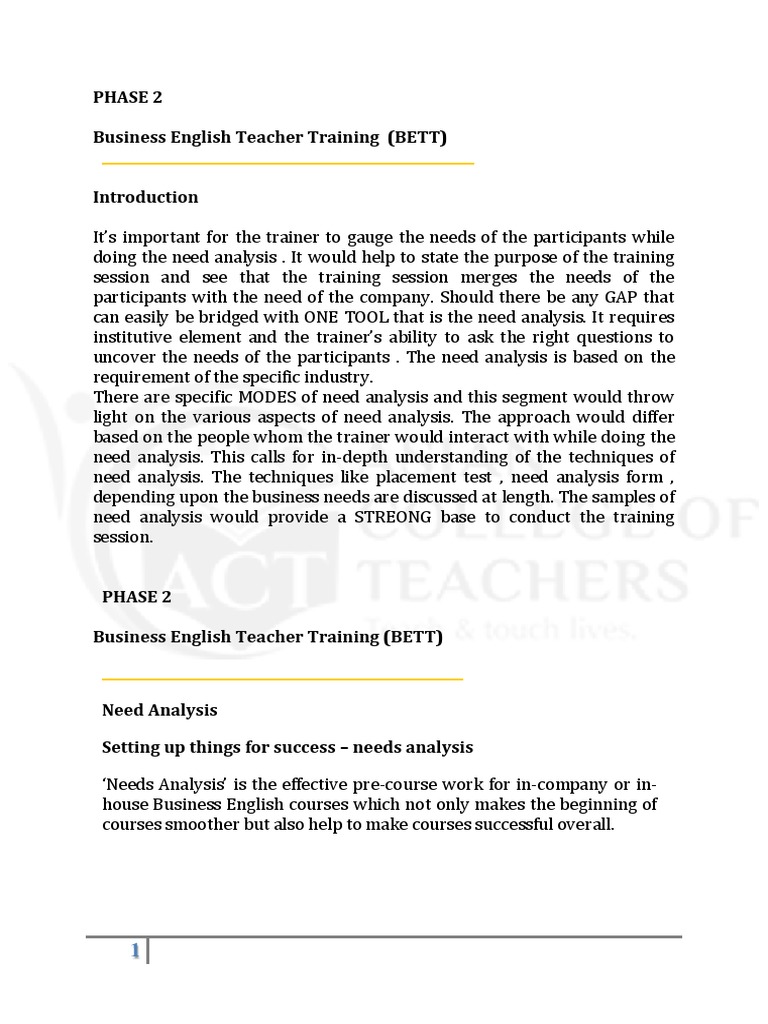 BETT - PHASE - 2 (1) - Unlocked | PDF | Learning | Teachers