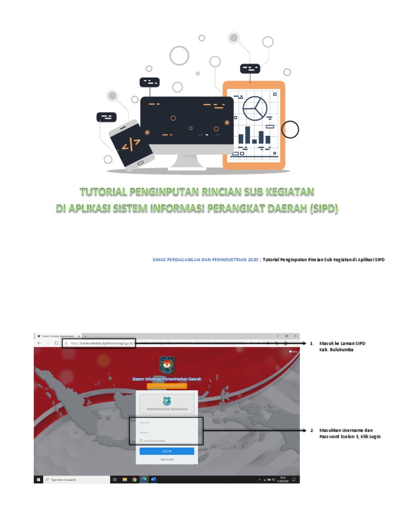 Tutorial Penginputan Rincian Sub Kegiatan | PDF | Bisnis