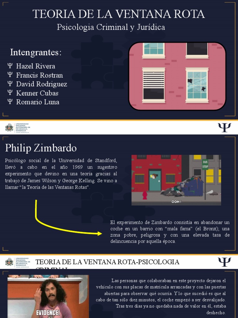 Teoria de La Ventana Rota | PDF | Ciencias sociales