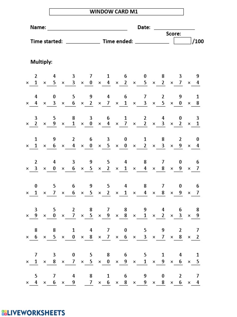 Window Card M1 | PDF | Home & Garden