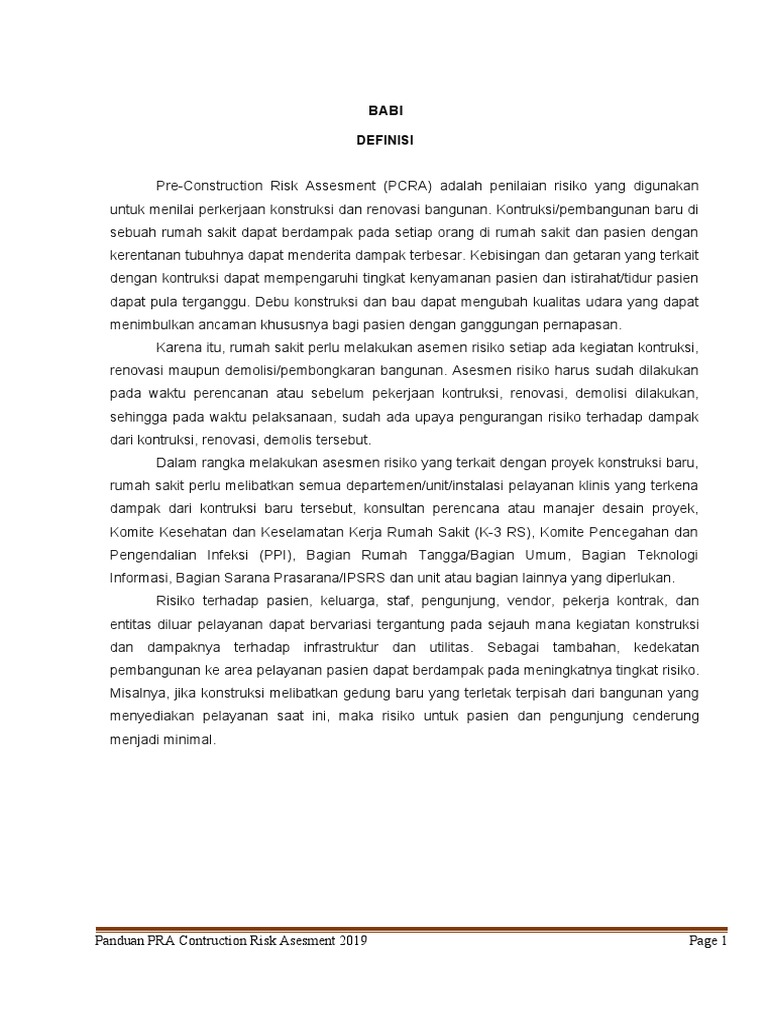 MFK 4 EP PANDUAN PCRA Baru | PDF
