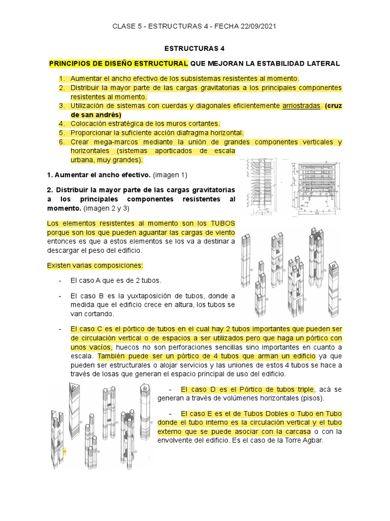 Resumen de Estructuras 4 | PDF | Rigidez | Braguero Resumen de Estructuras 4 | PDF | Rigidez | Braguero