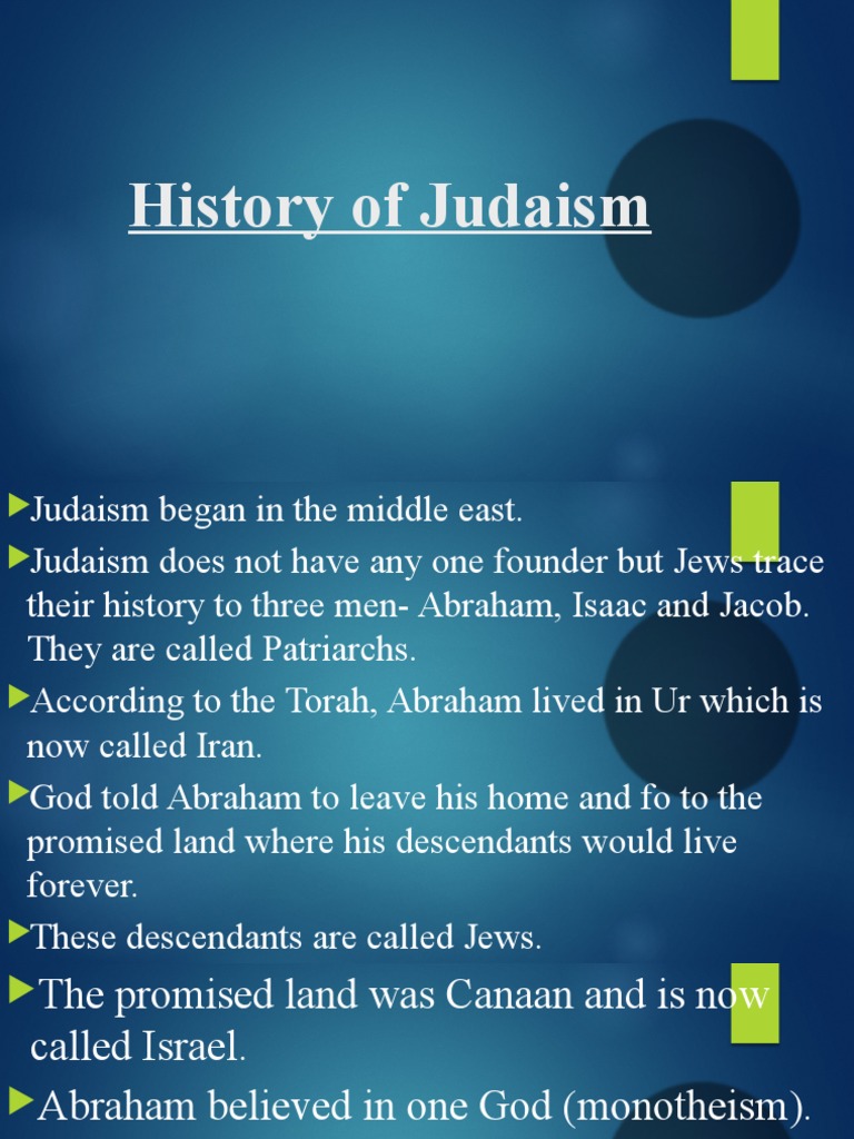 History of Judaism | PDF | Names Of God In Judaism | Abraham